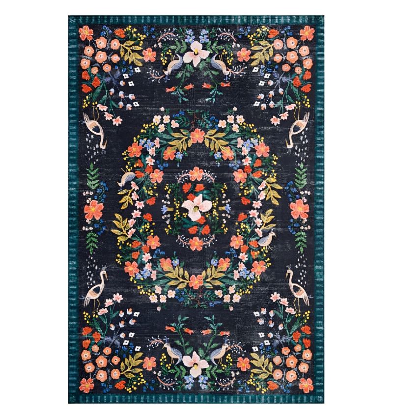 Tapis Bohème Fleurs